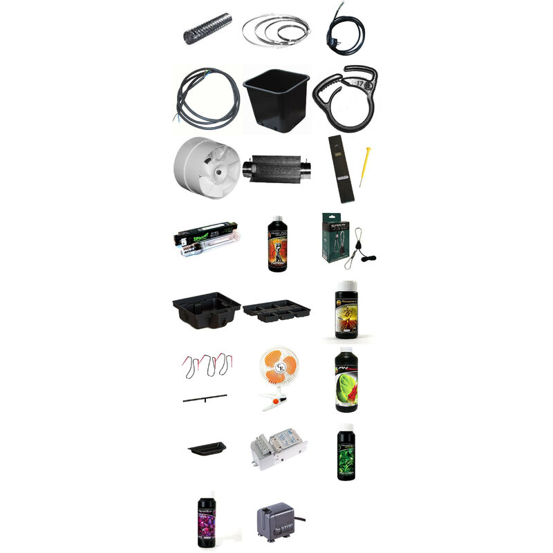PACK culture indoor hydroponique HYDRO PRO 1 400W
