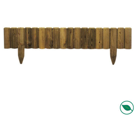 Bordure fixe - Bois en pin 120x20/35cm