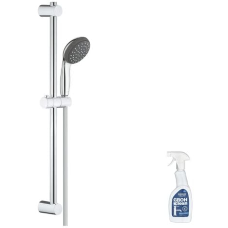 Pommeau de douche GROHE Quickfix Vitalio Start 110 2 jets avec barre ...