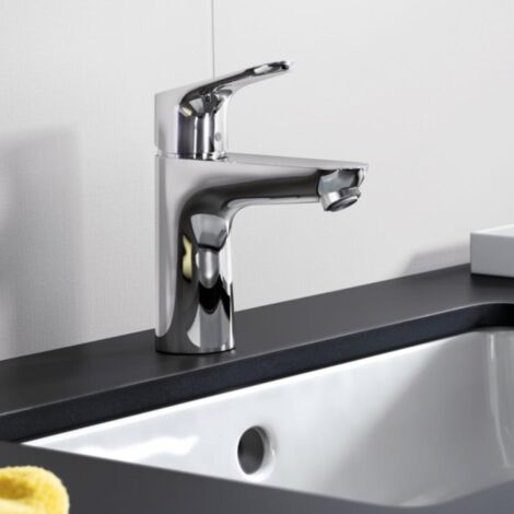 Mitigeur lavabo HANSGROHE 100 Eco C3 avec tirette et vidage chrome ...