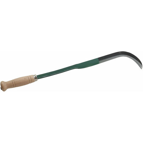 Fordcola long scythe in geschmiedeten Stahl und Brixo Holzgriff