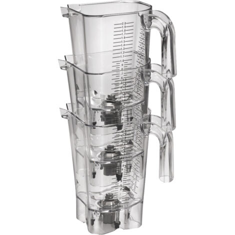 Bol de blender 2 L transparent incassable pour mixeur professionnel ...