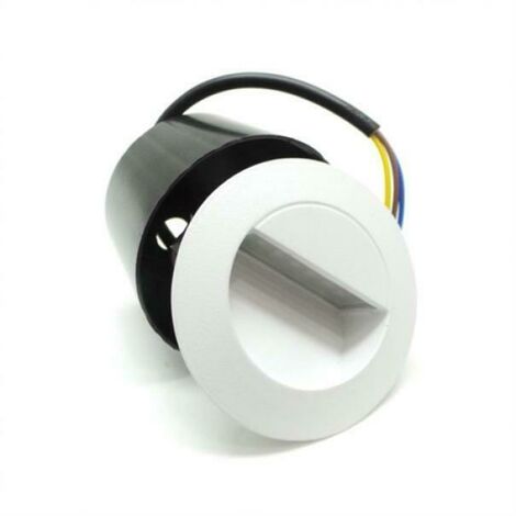 3w e10- white led garden wall spotlight version 4200k