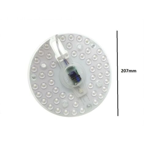 Led neon plate ring circular ceiling light t9 g10q 36w kit 2 pieces 3000k