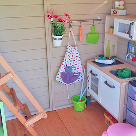 Spielhaus mit Rutsche und Stockbett SUPER HOTEL - 250 x 250 x 335 cm ...