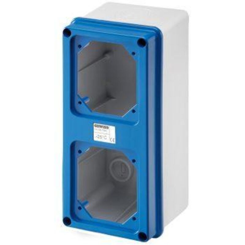 Tableau de distribution 14 modules et 6 brides 16/32A IP44/67 GW68008N