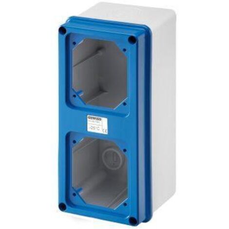 Tableau de distribution 14 modules et 6 brides 16/32A IP44/67 GW68008N