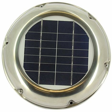 Extractor solar OPTIMA Modelo - aireador solar de acero inoxidable