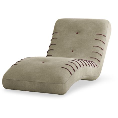 Chaise longue Meridienne elegant und ergonomisch bequem, modernes ...