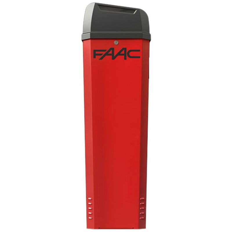 Barrera Automática 24V Rojo Ral 3020 FAAC B614 104614
