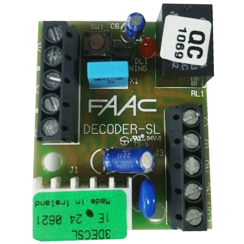 Decodificador SL PLUS Tarjeta Decodificadora Recambio Original FAAC 785506