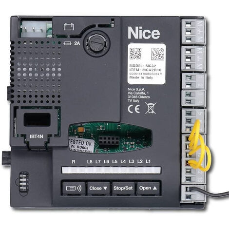 Placa de comando Mc424R10 compatible con Mc424 Reemplazo original NICE SPMCA2R10