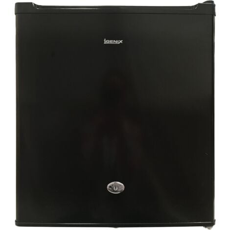 Igenix Table Top Fridge with Lockable Door, 47 Litre, Black IG3711BL