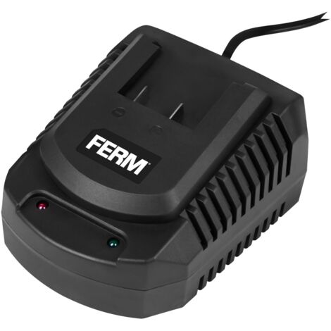 FERM AX-Power - Cargador rápido 20V - Base de carga rápida
