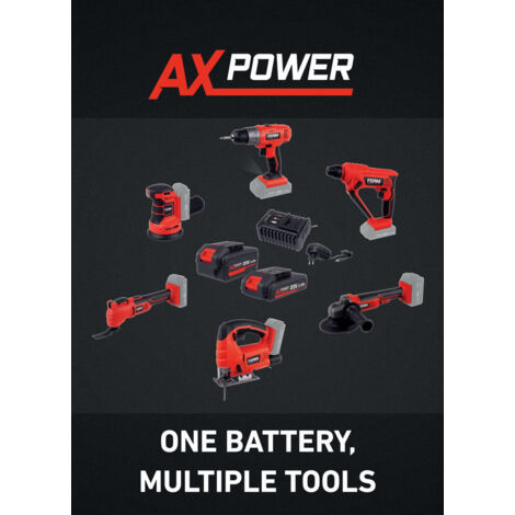 FERM - AX-Power - Radio inalámbrica - 20V - Bluetooth - USB - Sin ...