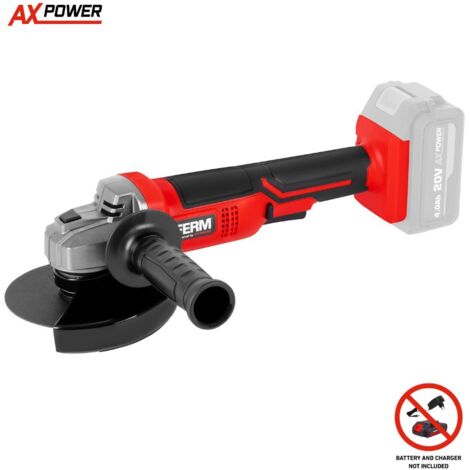 FERM - AX-Power - Amoladora Angular - 20V - 125mm - Sin batería ni cargador