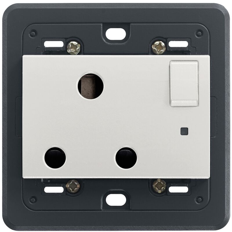 Steckdose 2P+E 15A Englischer Schalter. Nächste VIMAR 20217.LN