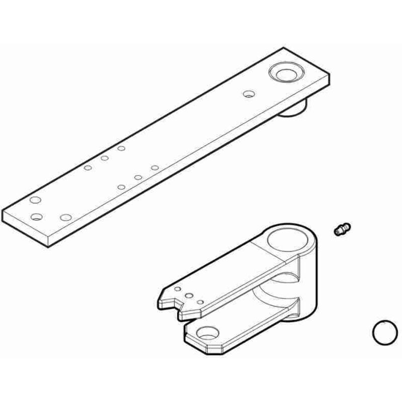 Ersatz-Kit Befestigungshebel Bmbox/Big-Fab/L-Fab Original NICE PRBM02 ...