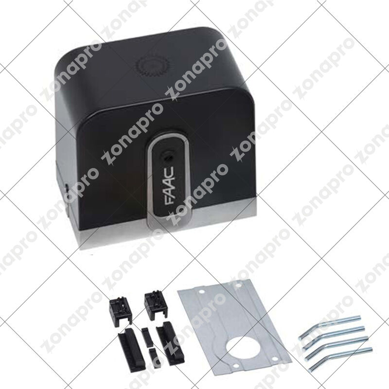 Getriebemotor 24V 400KG Schiebetore mit FAAC C720 109320 Platine