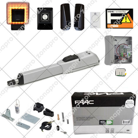 FAAC KIT 415 L 24V 1044171 Swing Gate Automation Swing Max 4mt Leaf - VERSIONE ANTA: 1 ANTA
