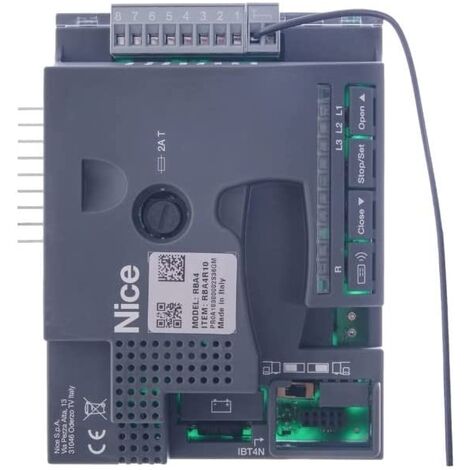 Ersatz der zentralen Steuerplatine für ROAD 400 RDKCE 24 V NICE RBA4 SPRBA4R10