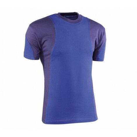 932/M CAMISETA 100% ALGODON DE 180 GR./MÂ². COLOR AZULINA/MARINO - JUBA