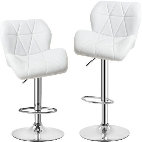 Bar Stools Set of 2 - bigzzia Modern Breakfast Bar Stools - Height ...