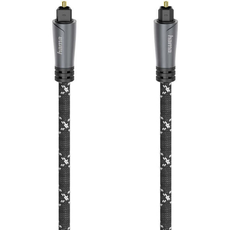 HAMA Câble ODT Métal Noir 3,0m