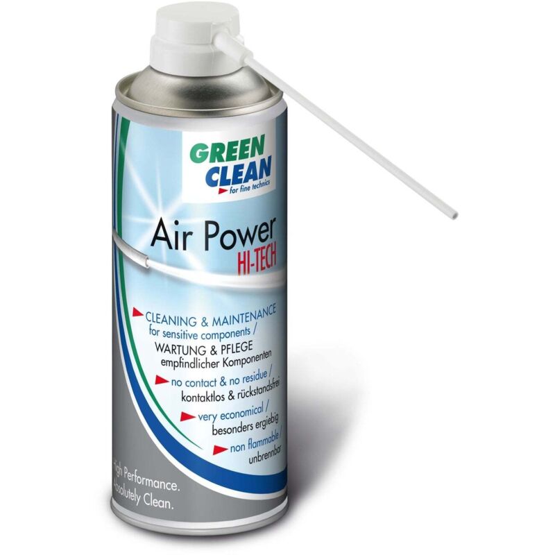GREEN CLEAN Air comprimé 400 ml. G-2050 Air Power Hi Tech