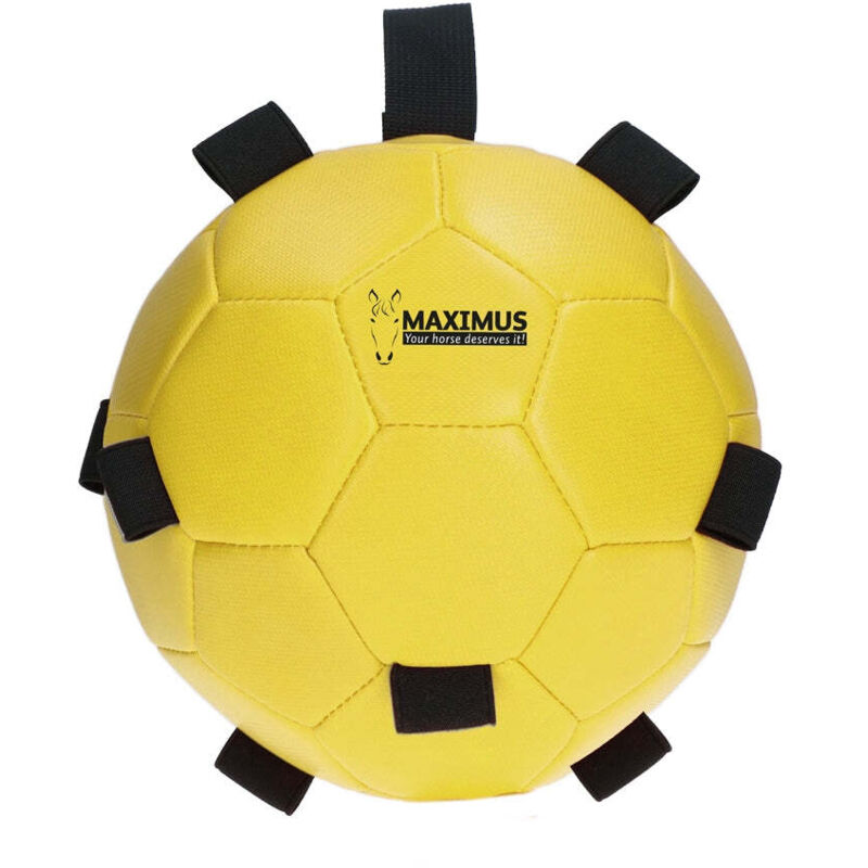 Ballon de jeu maximus fun jaune