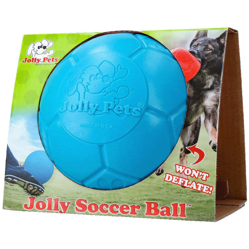 Ballon de football jolly 20 cm bleu ocean