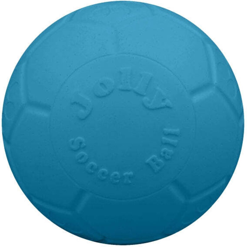Jolly mini ballon de football 75 cm bleu ocean