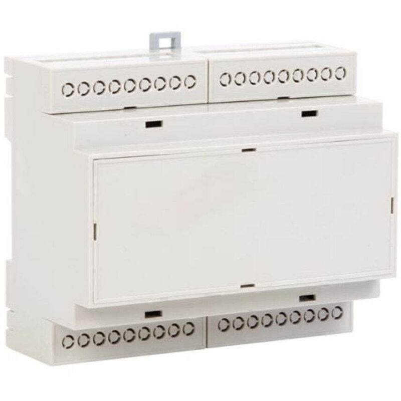 DIN Rail Module Box, 6Mg, 106x90x57mm, ABS
