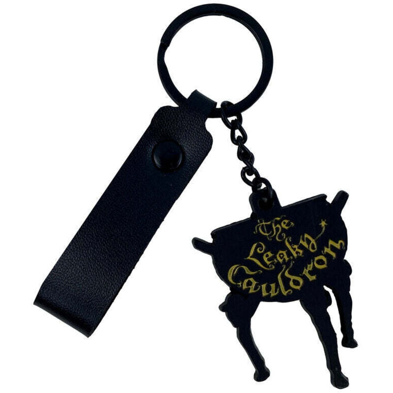 Porte-clés en métal Harry Potter Chaudron Baveur, accessoire de collection