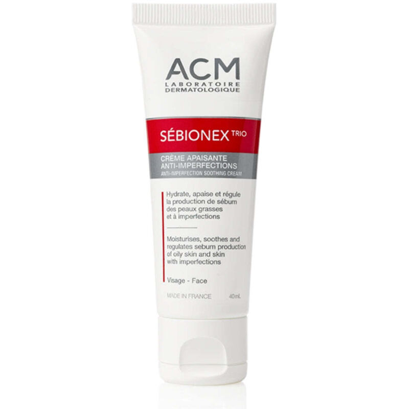 Laboratoire ACM, Sebionex Trio, Anti-Imperfections, Cream, For Face, 40 ml