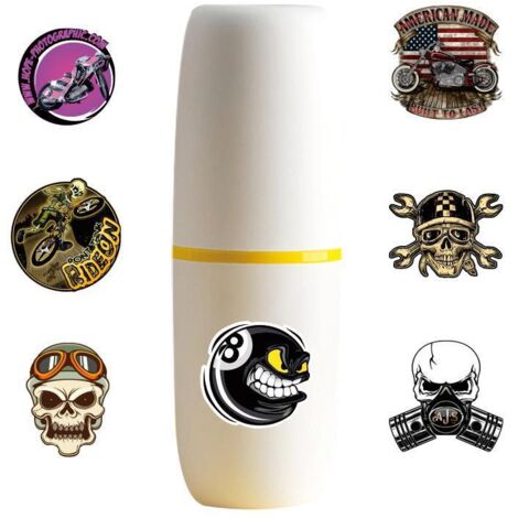 Pack dautocollants - retro mc