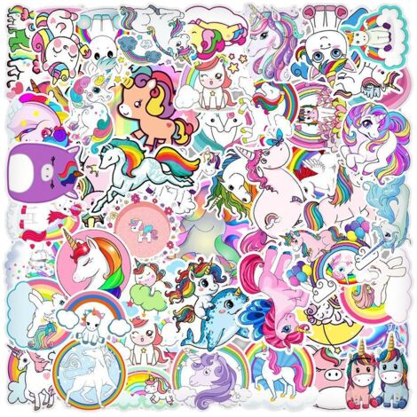 Pack de stickers - licornes