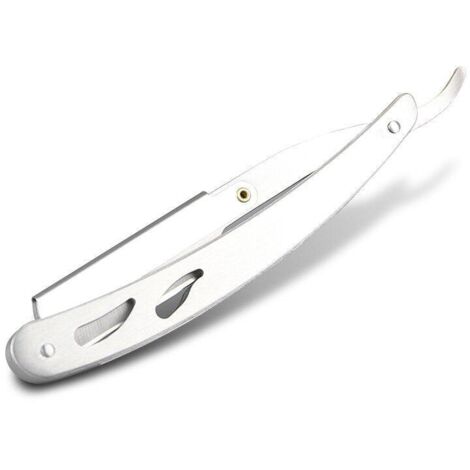 Rasoir a 10 lames - acier inoxydable - argent