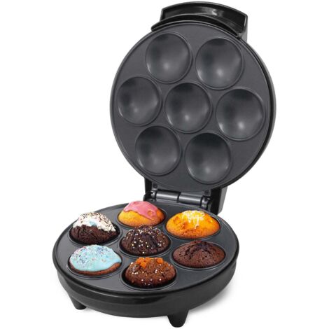 Machine a muffins ceramique 7 muffins 700w mm400 noir