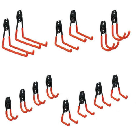 Ensemble de 14 crochets muraux