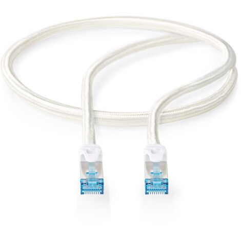 Cable reseau cat6a sftp rj45 male rj45 male 200 m snagless rond tresse ...