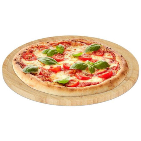 Assiette à pizza en bambou 32 cm