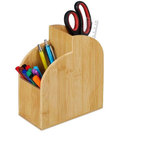 Pot à stylo en bambou