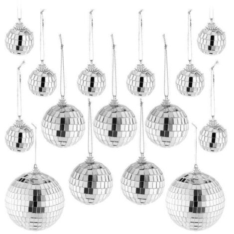 lot de 15 mini boules disco