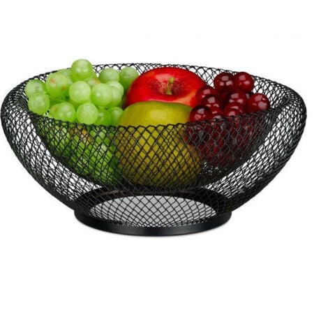 Coupe a fruits en metal a double paroi