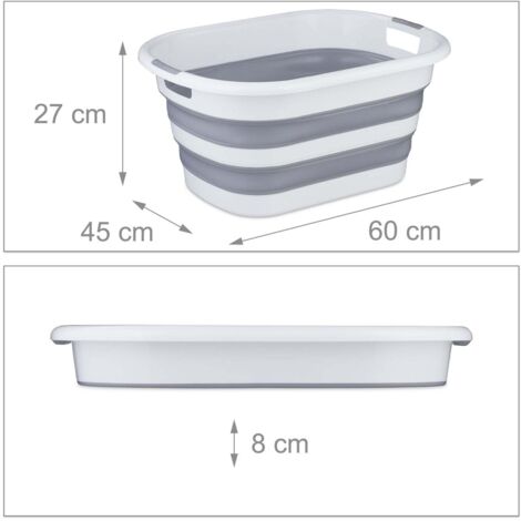 Panier à linge pliable 35 litres