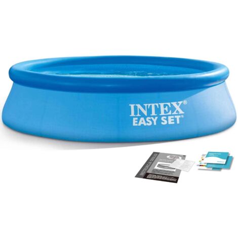 Piscine de jardin a extension 244 x 61 cm intex 28106