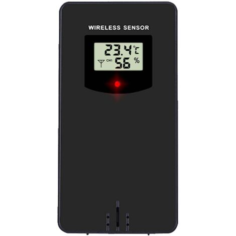 Capteur sans fil pour station meteo bd 920 berdsen noir