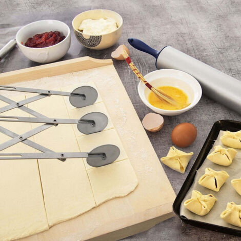 Coupe pate reglable en inox et reglage de la largeur