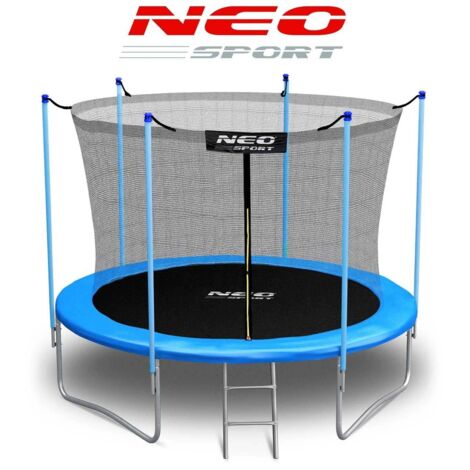 Trampoline avec filet de protection interieur pour enfants Neo Sport ...